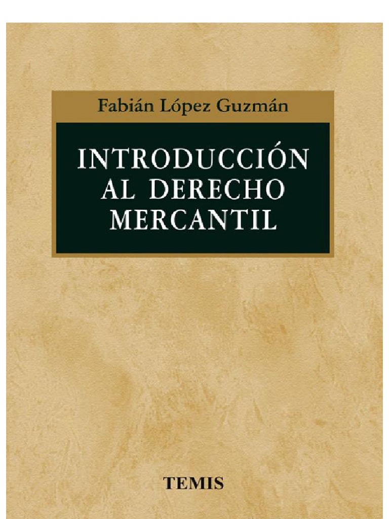 Introducción al derecho mercantil | PDF