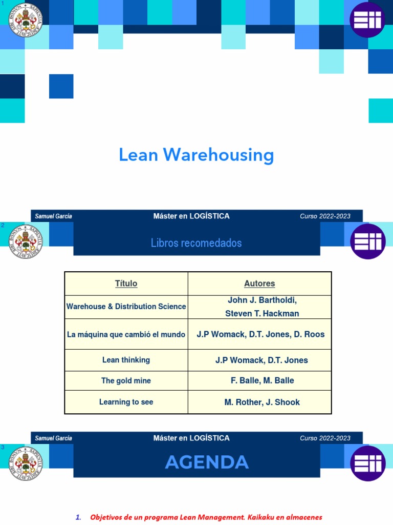 Tema 6 Almacenamiento | PDF | Lean Manufacturing | Calidad (comercial)
