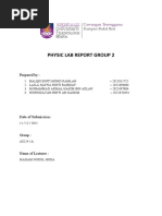 Physics Lab Report 1 | PDF | Measurement | Experiment