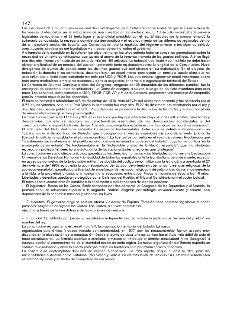 Estandar 147 | PDF | Cortes Generales | España