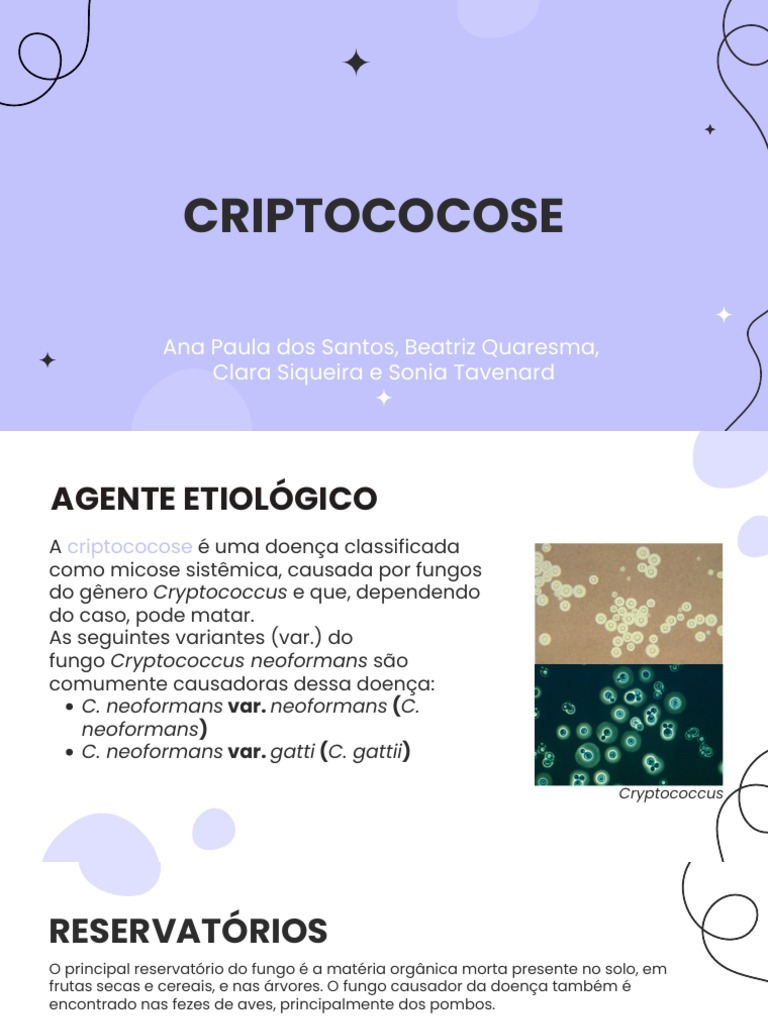 Criptococose | PDF | Dor | Fungo