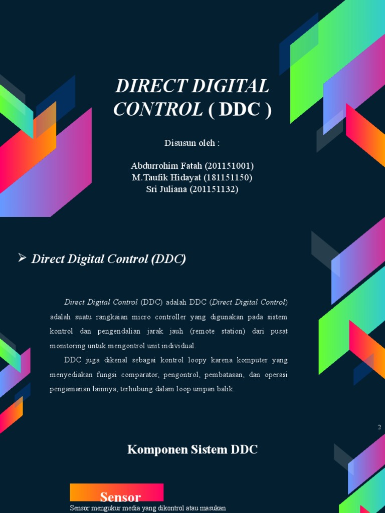 Pengenalan Direct Digital Control | PDF
