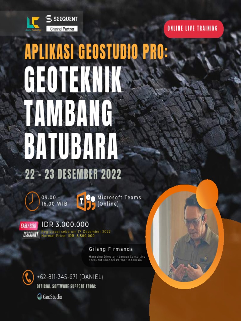Poster Training Desember Batubara Compressed | PDF | Sains & Matematika ...