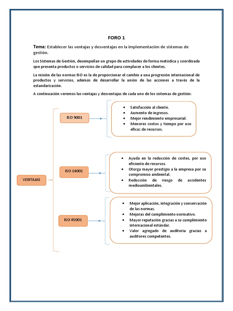 Ventajas y desventajas de normas ISO | PDF | Economias | Business