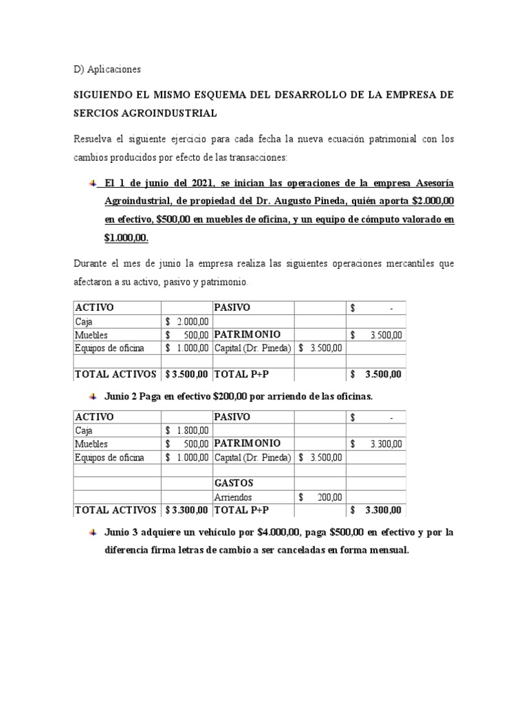 Ejercicio Contabilidad | PDF | Bancos | Contabilidad Ejercicio Contabilidad | PDF | Bancos | Contabilidad