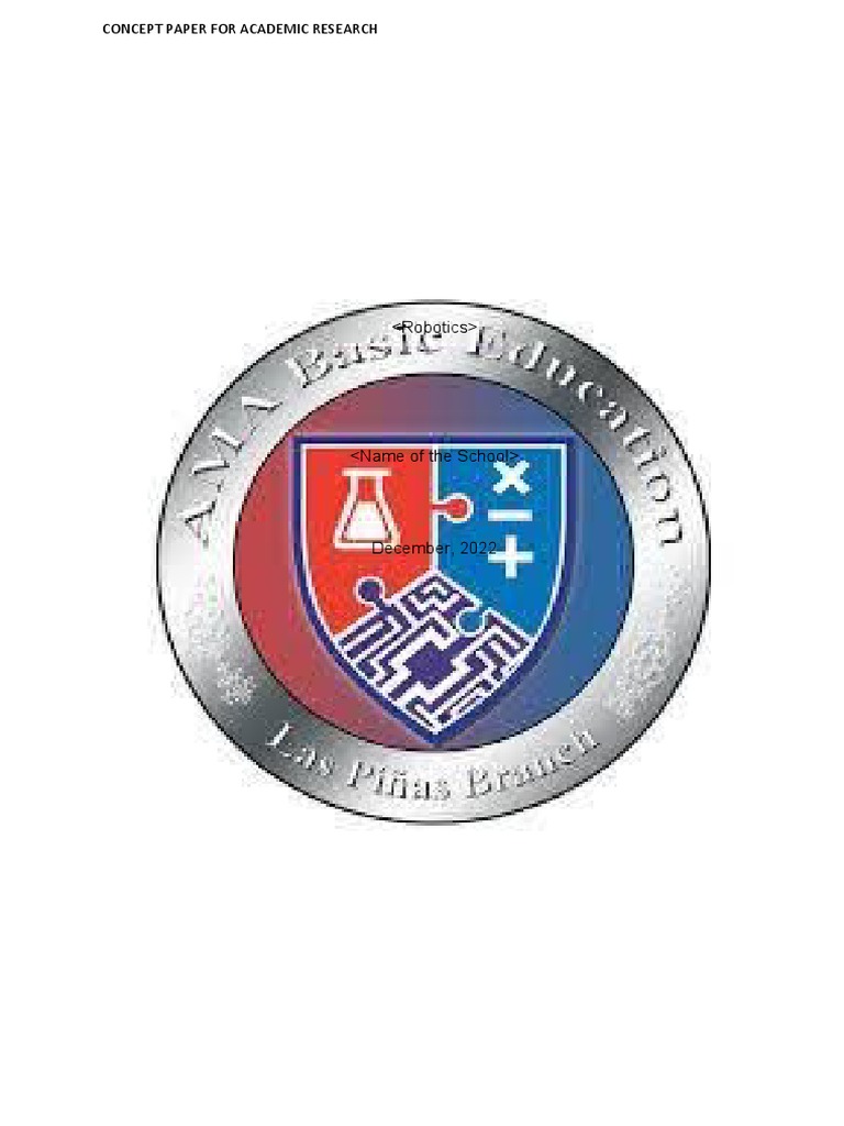 PROJECT CONCEPT PApER TEMPLATE | PDF