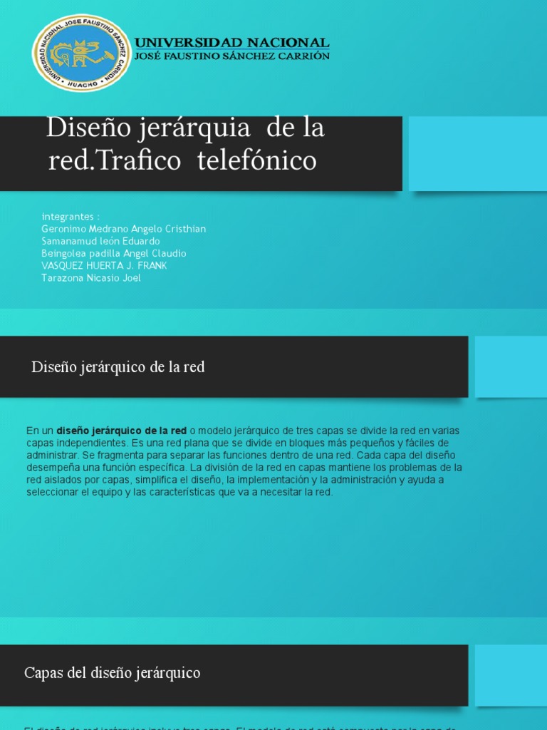 Diseño Jerárquia de La Red | PDF | Red de computadoras | Conmutador de red