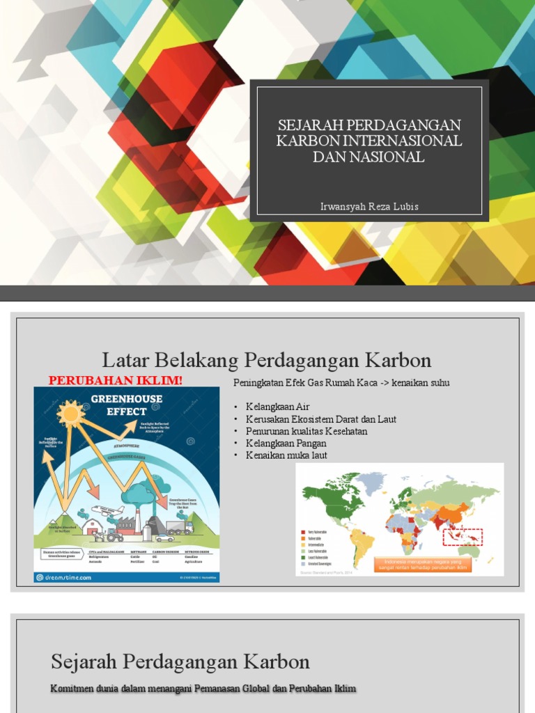 Sejarah dan Prinsip Perdagangan Karbon | PDF