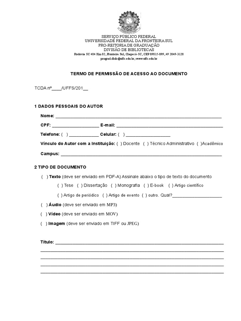 Termo Direitos Autorais Download Grátis Pdf Bibliotecas