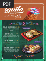 Menú y precios de Aluchic | PDF | Taco | Cocinando