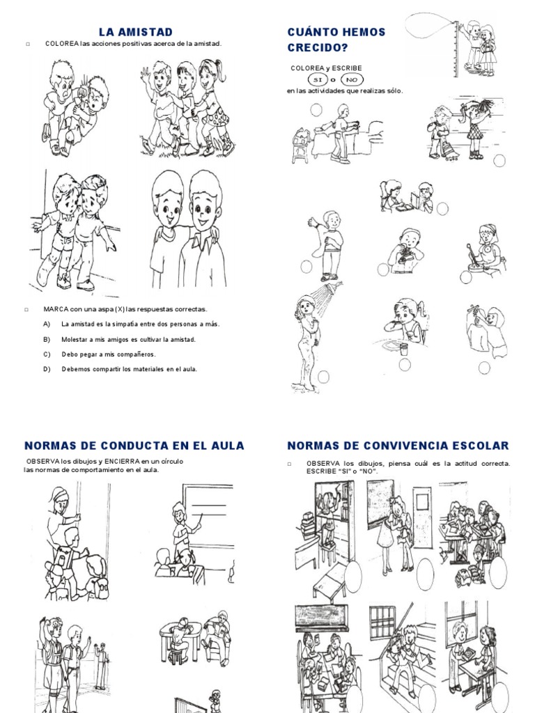 Amistad, Normas de Convi | PDF