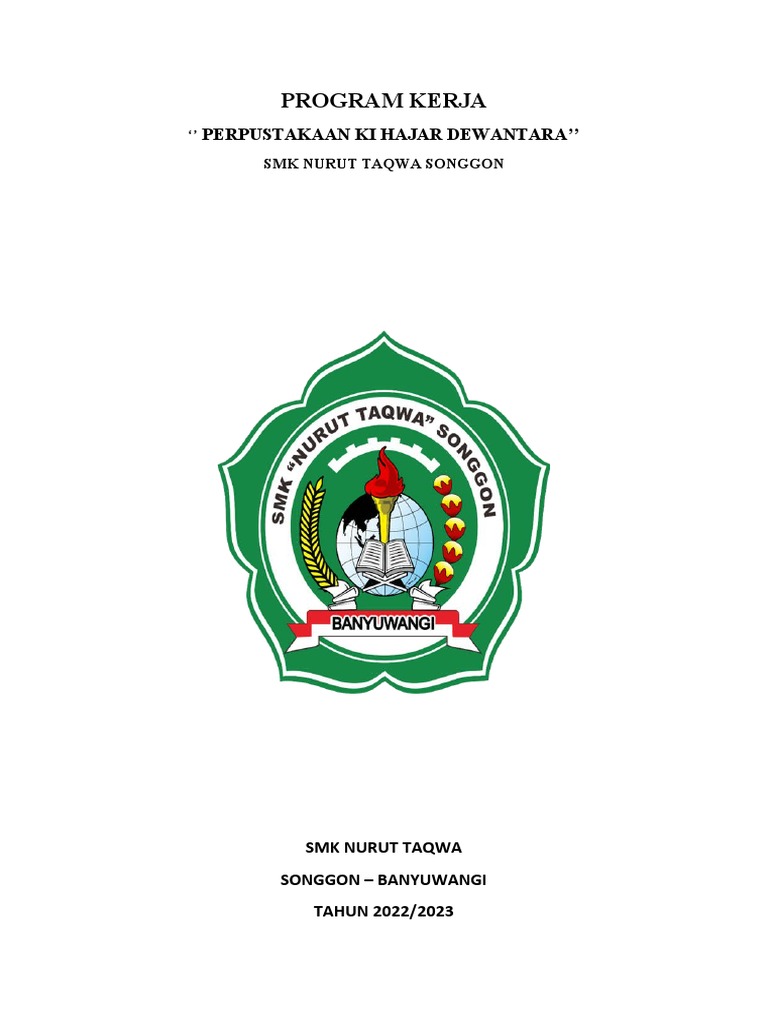 PROPOSAL KEGIATAN Duta Perpustakaan 20182019 | PDF
