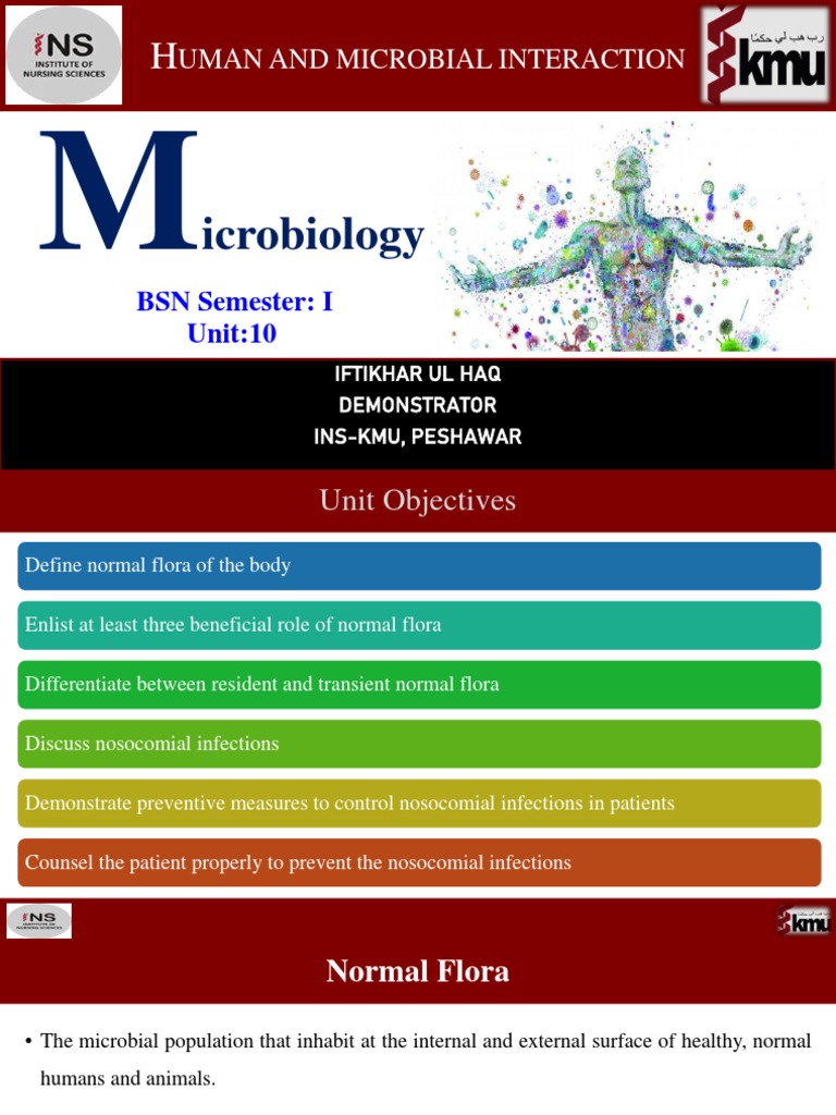 Human And Microbial Interaction Pdf
