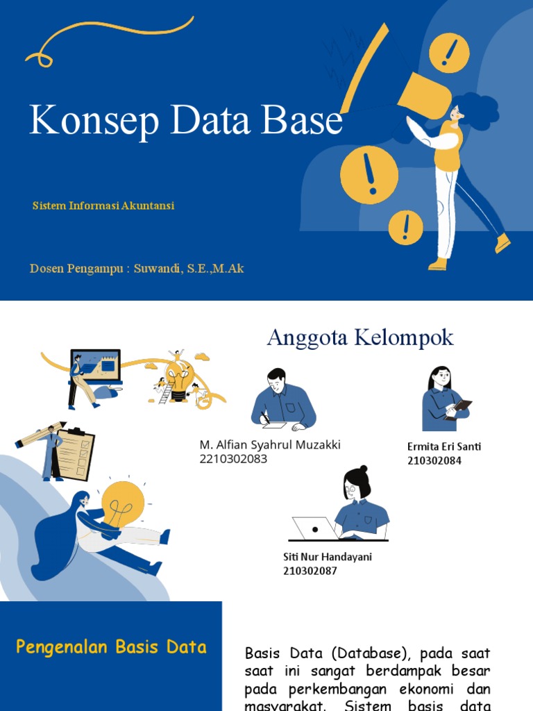 SIA Konsep Data Base | PDF
