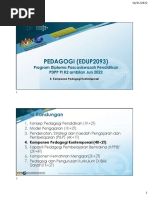 Panduan Pedagogi dan Modelnya | PDF
