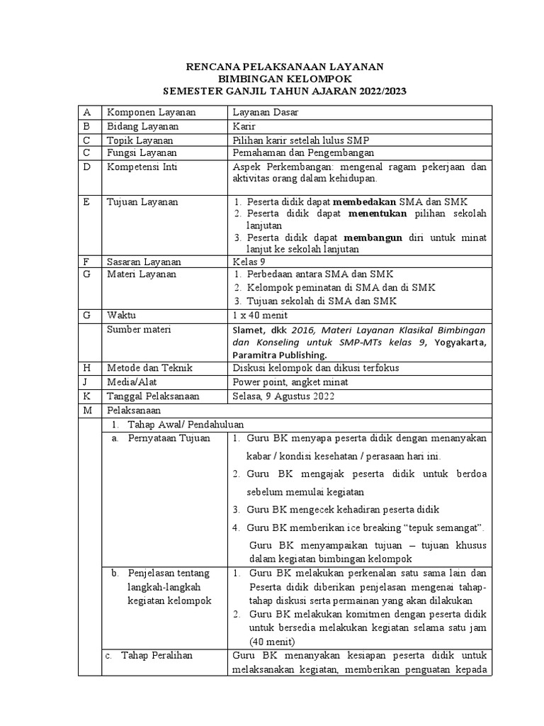RPL BIMBINGAN KELOMPOK - Nofia Dewi Utami | PDF
