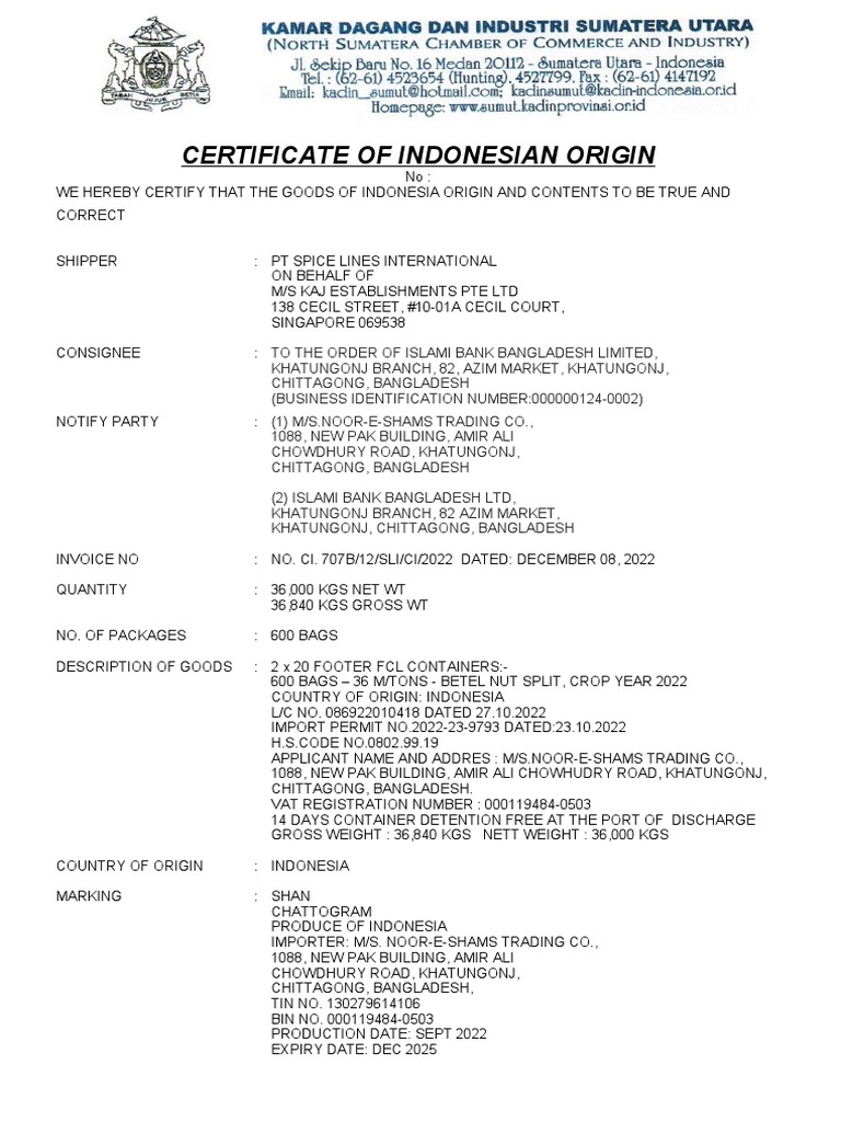 Draft Coo Kadin 707b | PDF