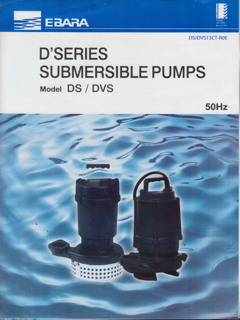 Brosur Pompa DS Dan DVS | PDF | Pump | Water And The Environment