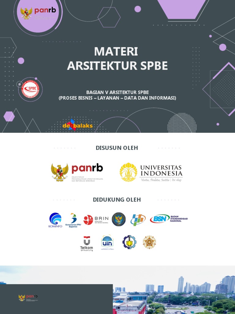 Contoh Pengisian Arsitektur (Probis Dan Layanan) | PDF