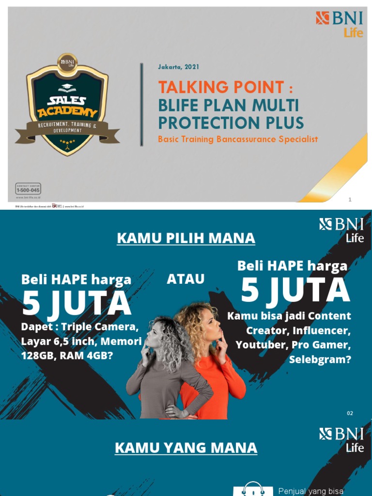 BT BAS - Talking Point BNI Life Plan Multi Protection Plus Rev21022022 ...