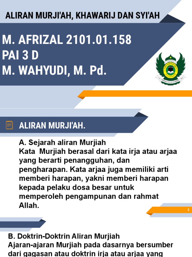 Ilmu Kalam. M.afrizal | PDF | Politik