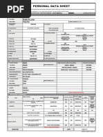 CSC Form 212 (Revised 2017) Personal Data Sheet | PDF | Crime ...