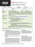 Life Skills Lesson Plan | PDF | Lesson Plan | Cognitive Psychology