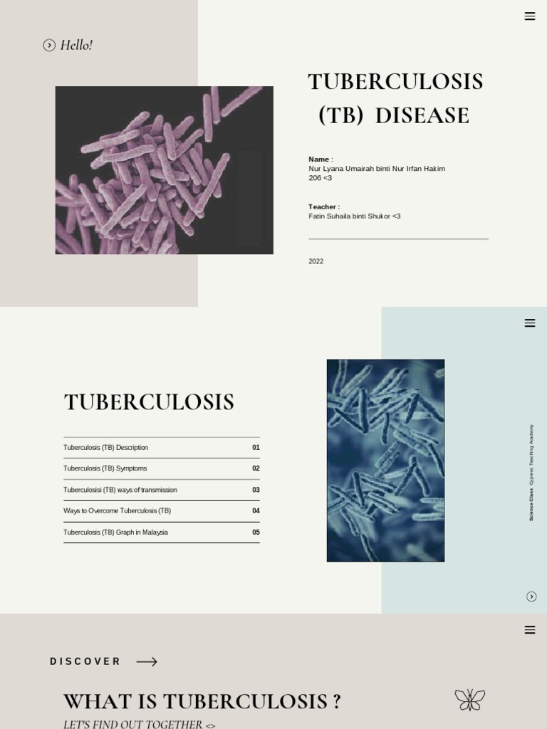 PBL Biology Infectious Disease | PDF | Tuberculosis | Infection