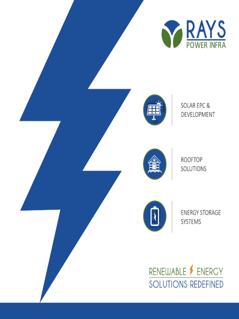 Rays Power Infra PVT LTD Brochure | PDF Rays Power Infra PVT LTD Brochure | PDF