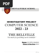 Computer Science Project File Class 12 Cbse | PDF | Python (Programming ...