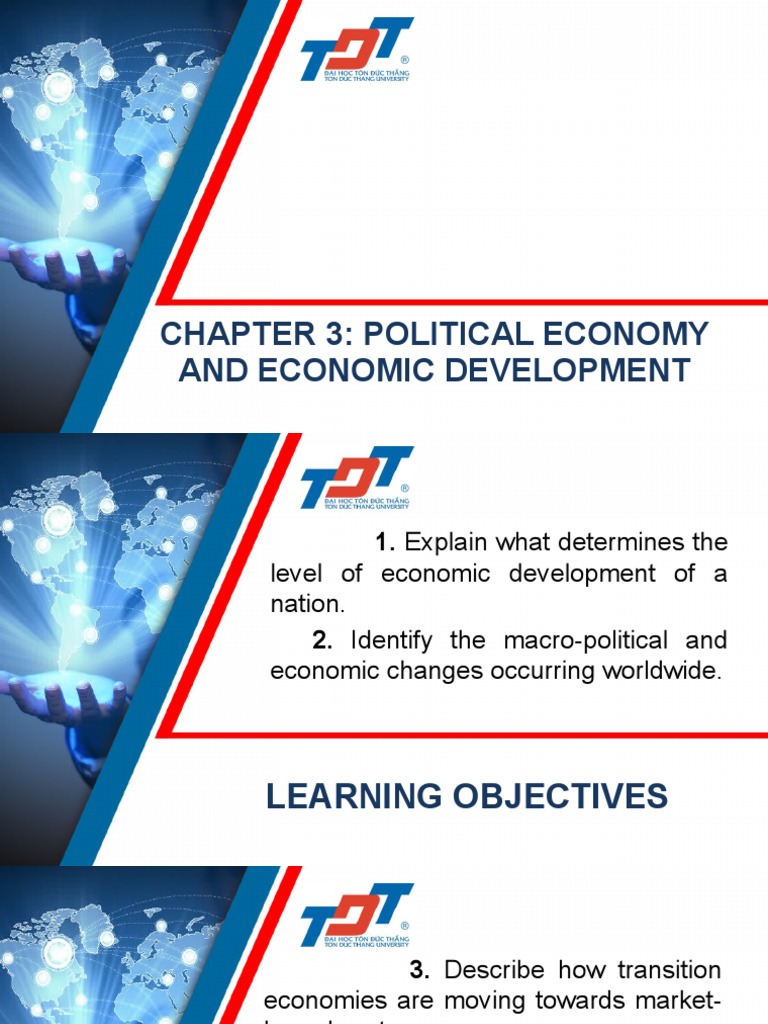 Kinh Doanh Quoc Te - CHAPTER 3 - Political Economy and Economic ...