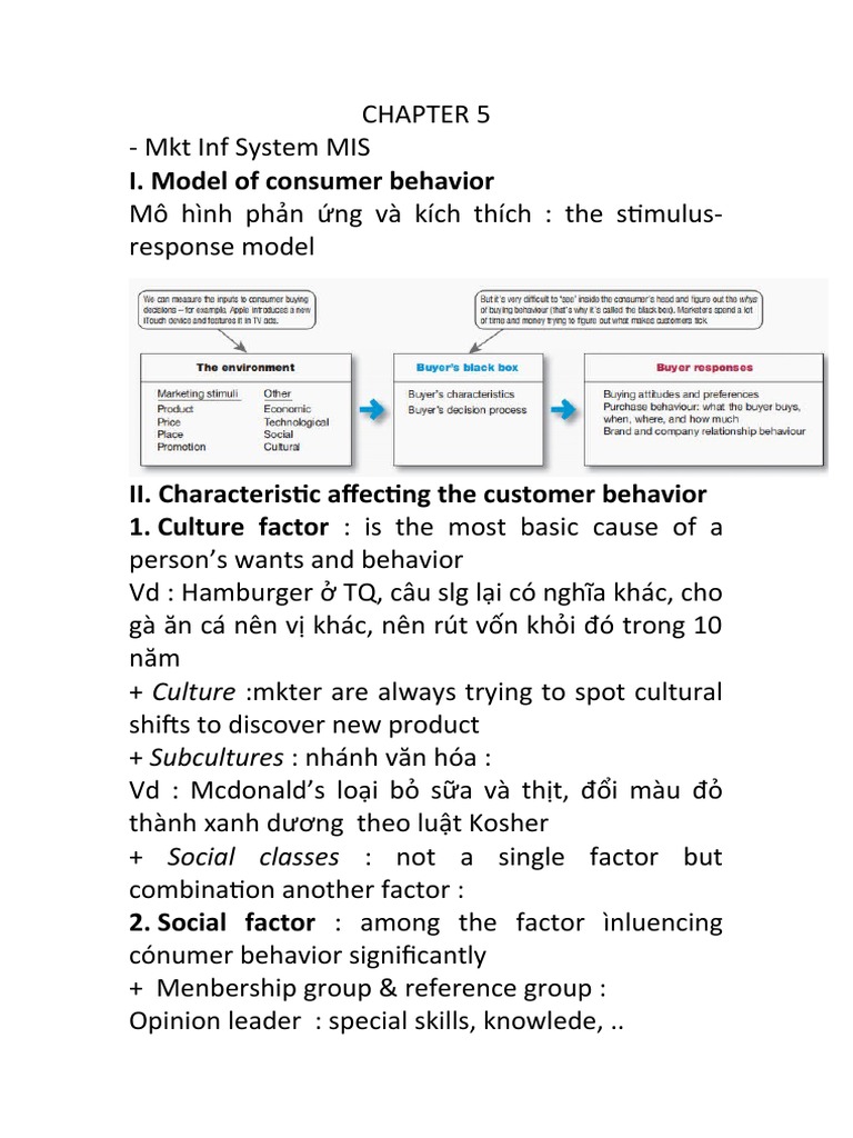 Chapter 5 | PDF | Consumer Behaviour | Behavior