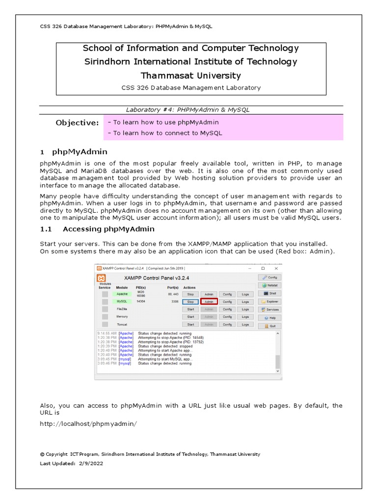 Lab Sheet 4 | PDF | Databases | Database Index