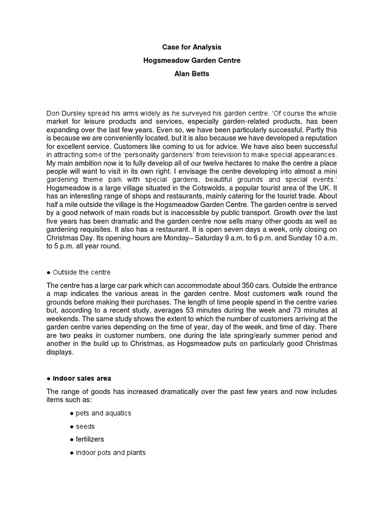 Case Analysis 1 | PDF