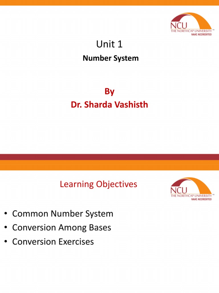 Unit 1 - Number System - de CA | Download Free PDF | Decimal | Numbers