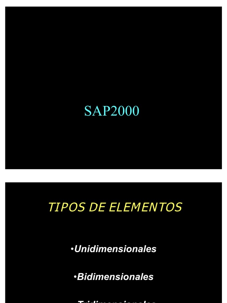 Sap2000 1 | PDF