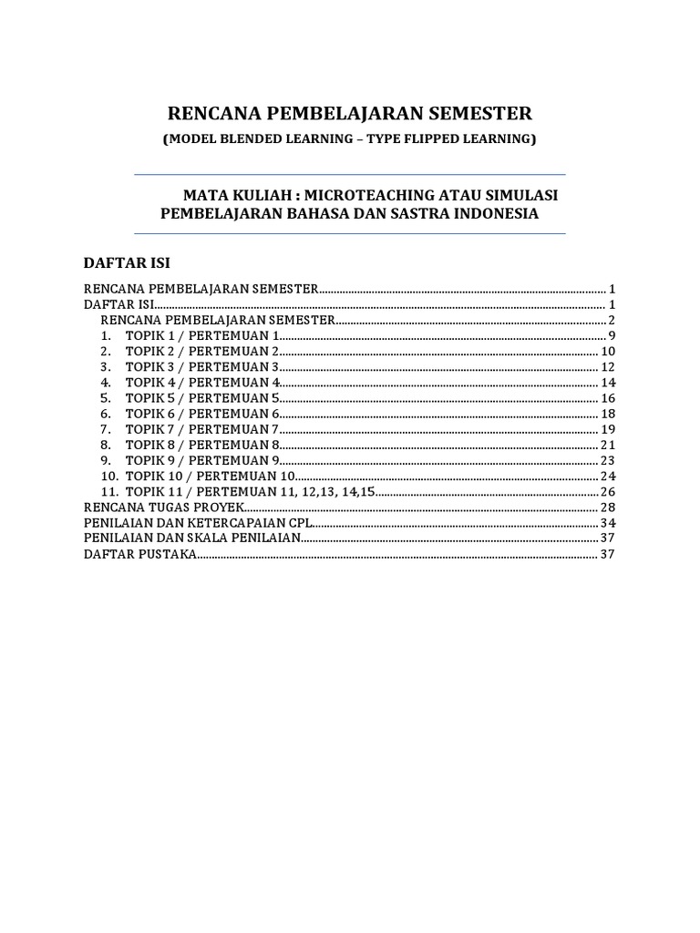 RPS Microteaching | PDF
