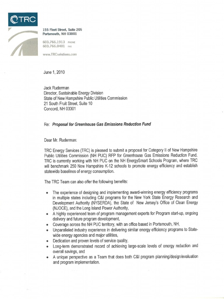 TRC P4P Proposal | PDF | Efficient Energy Use | Energy Conservation