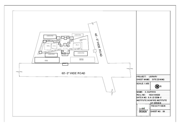 Design Studio 3-Site Zoning | PDF