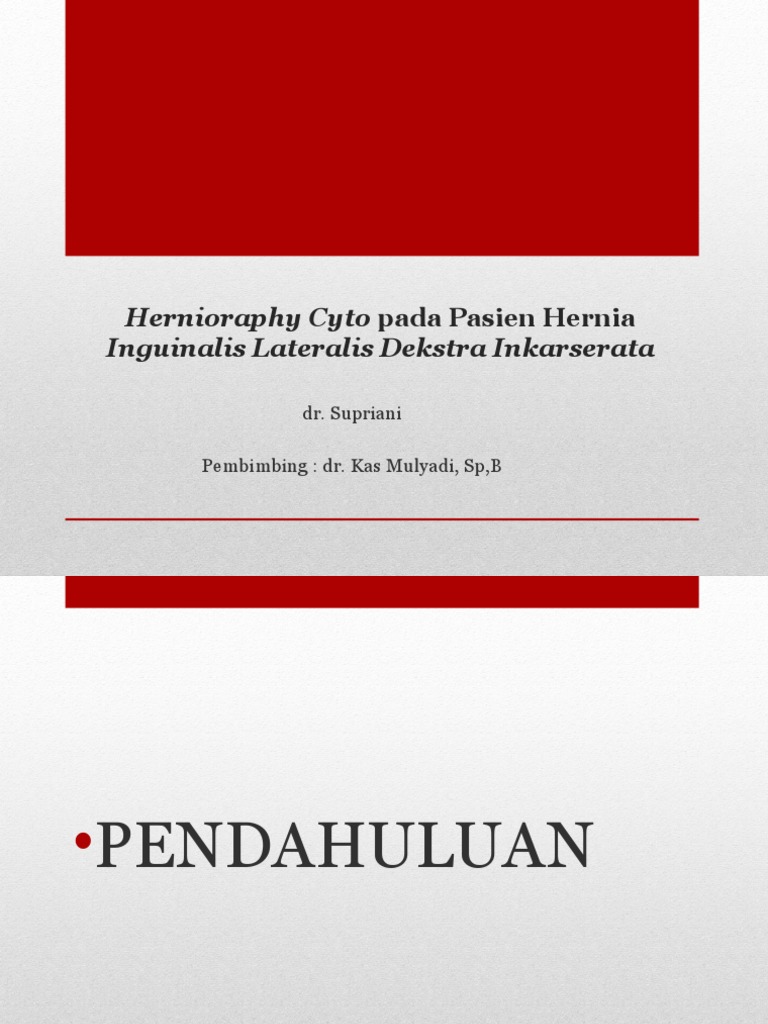 Hernia | PDF | Kesehatan Holistik | Sains & Matematika