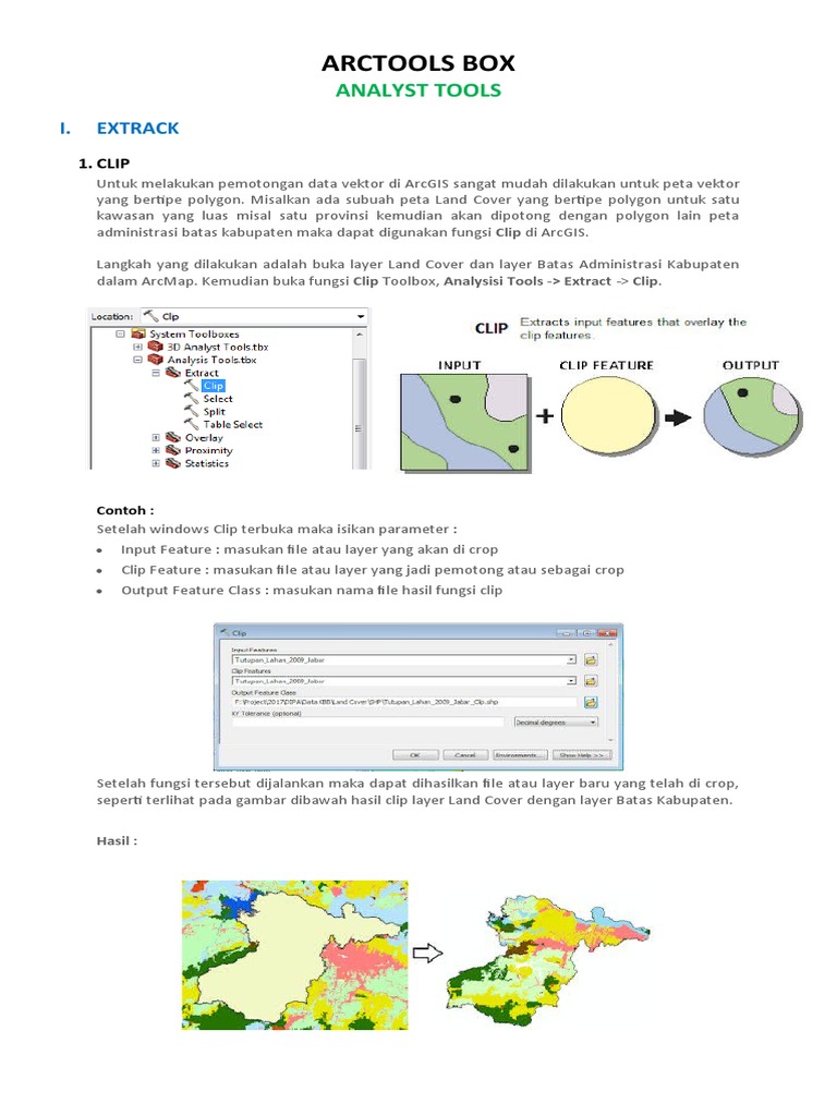 Anlisis Spasial Arctools Box | PDF