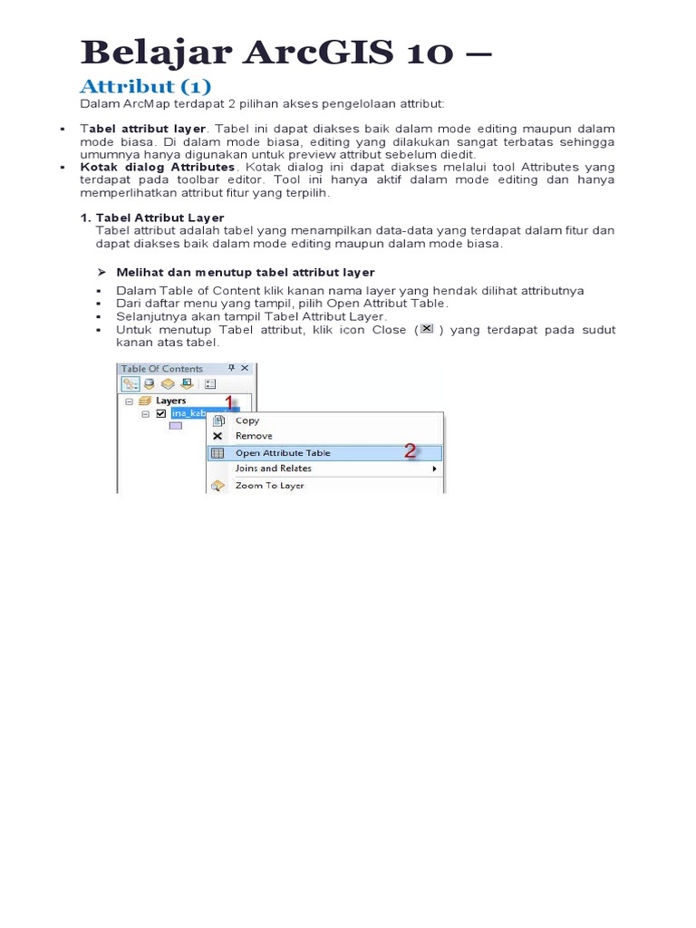 Atribut Table | PDF | Metode & Bahan Ajar | Teknologi & Rekayasa