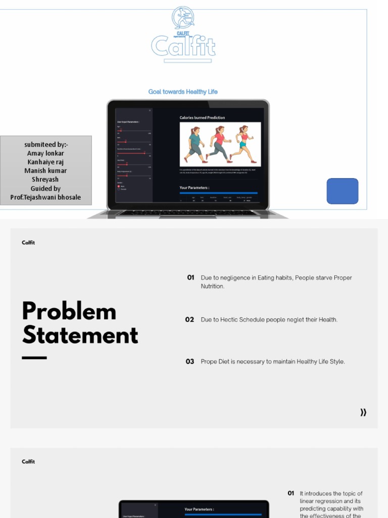 Calorie Burned Prediction (Group-7) | PDF