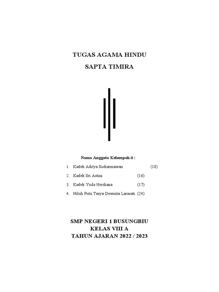 Sapta Timira | PDF