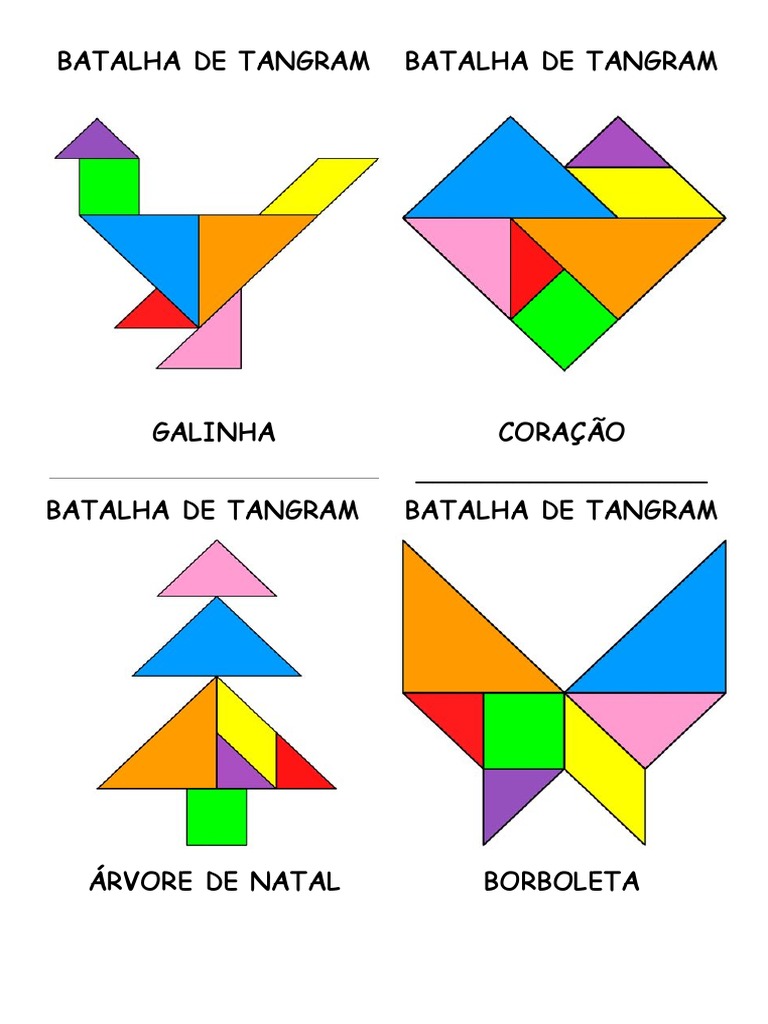 Batalha Tangram Cards | PDF