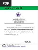 Accomplishment Report in Mathematics | PDF | Mathematics | Teachers