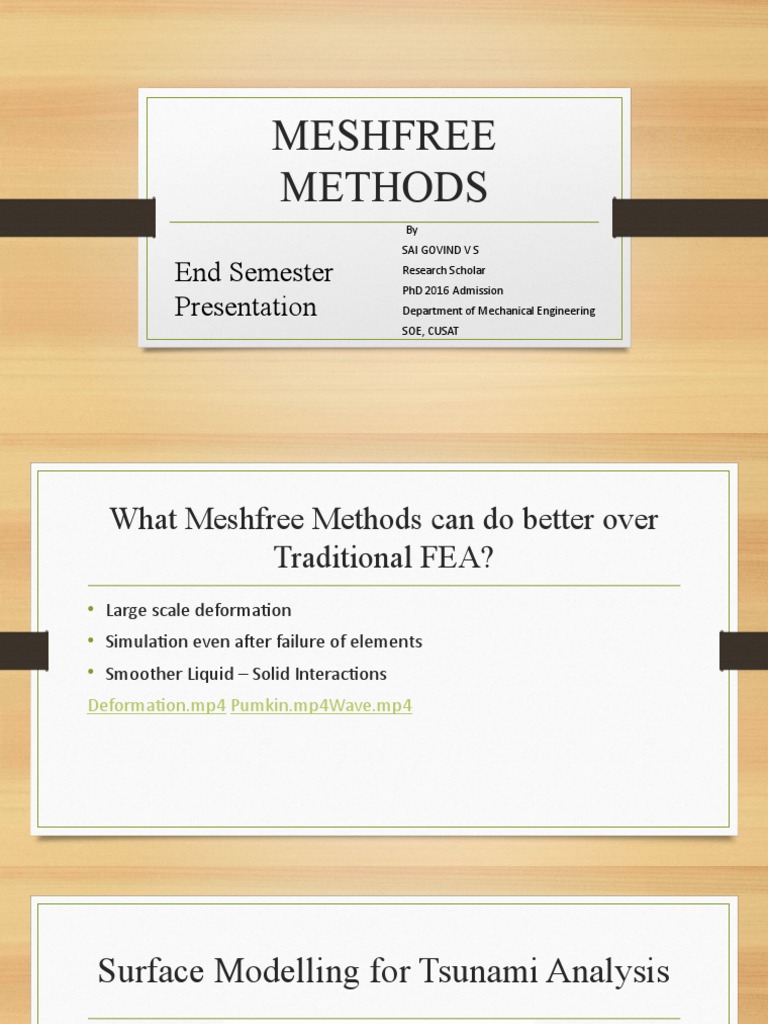 Introduction To Meshfree Methods Pdf Finite Element Method Applied Mathematics 6706