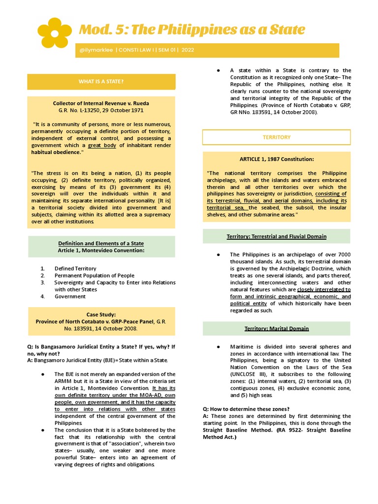 Mod 5 Constitutional Law I | PDF | Naturalization | Citizenship