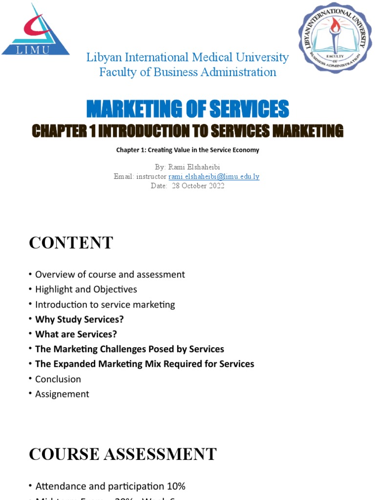 Chapter 1 Creating Value in The Service Economy | PDF | Marketing | Goods