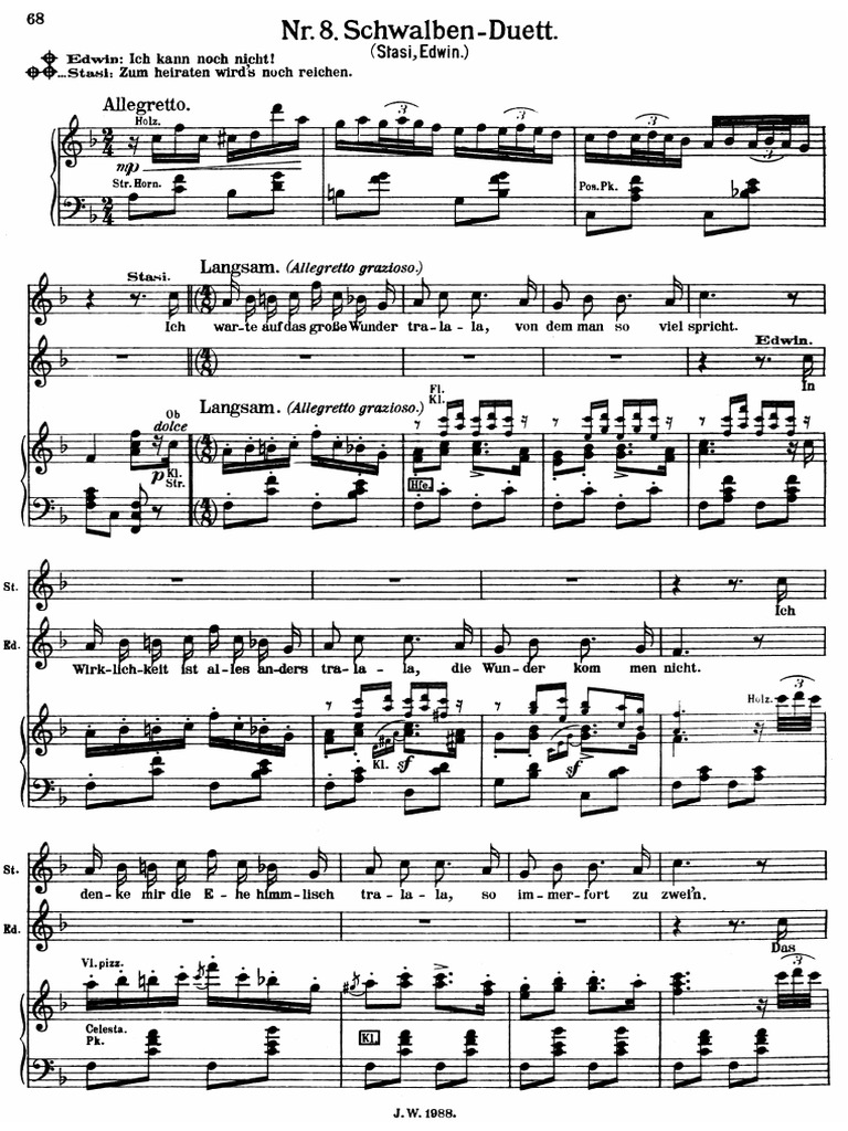 Machen Wirs Den Schwalben Nach | PDF